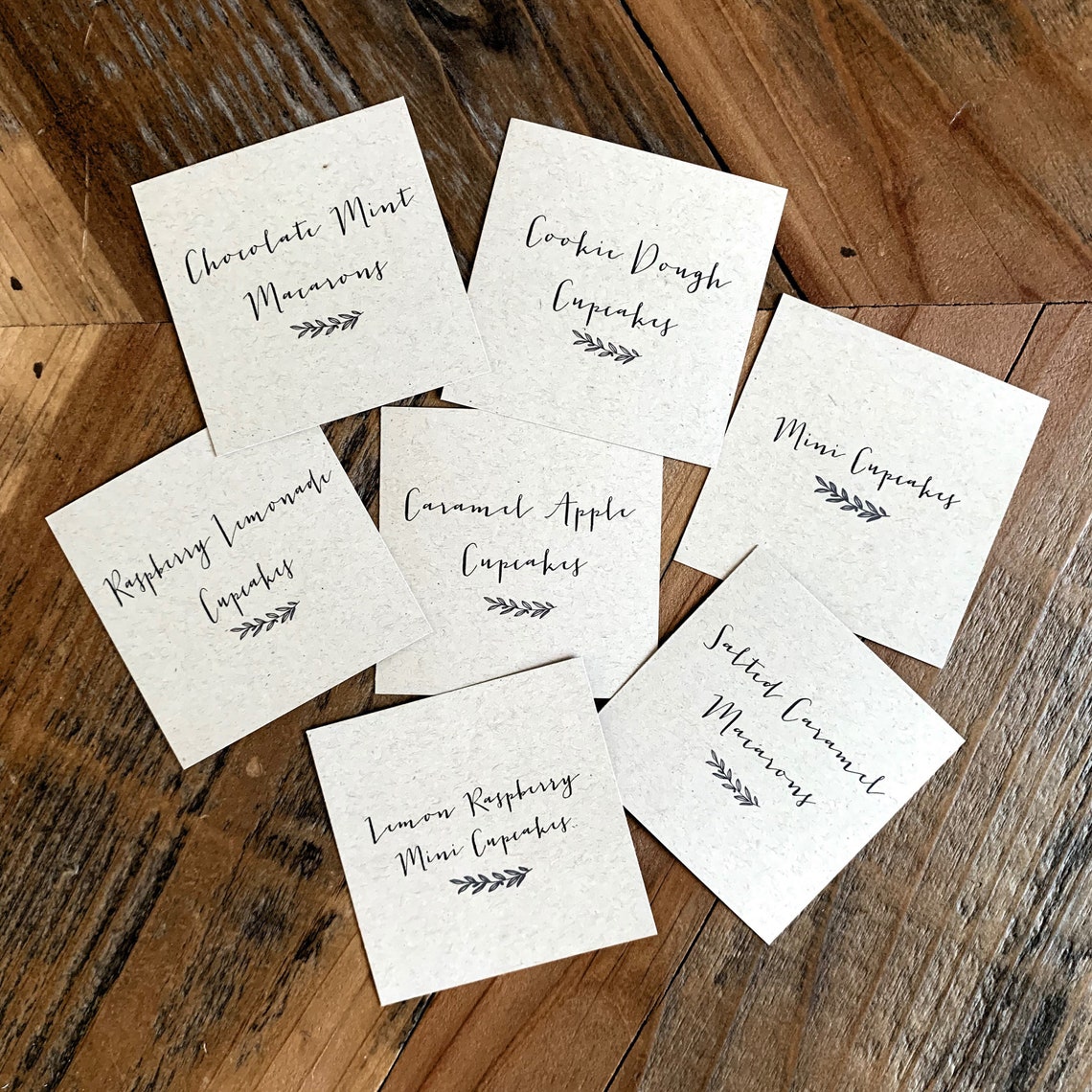 Dessert Table Signs Dessert Table Labels Buffet Table Signs - Etsy