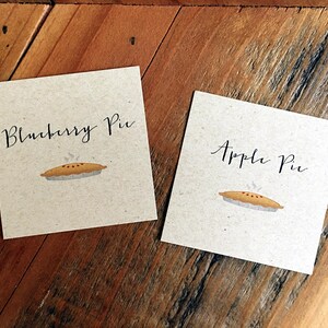 Dessert Table Signs, Dessert Table Labels, Buffet Table Signs, Buffet ...