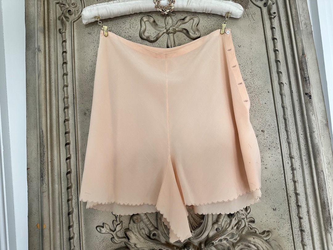 1930s Very Light Pink Silk Tap Pants French Knickers - Etsy
