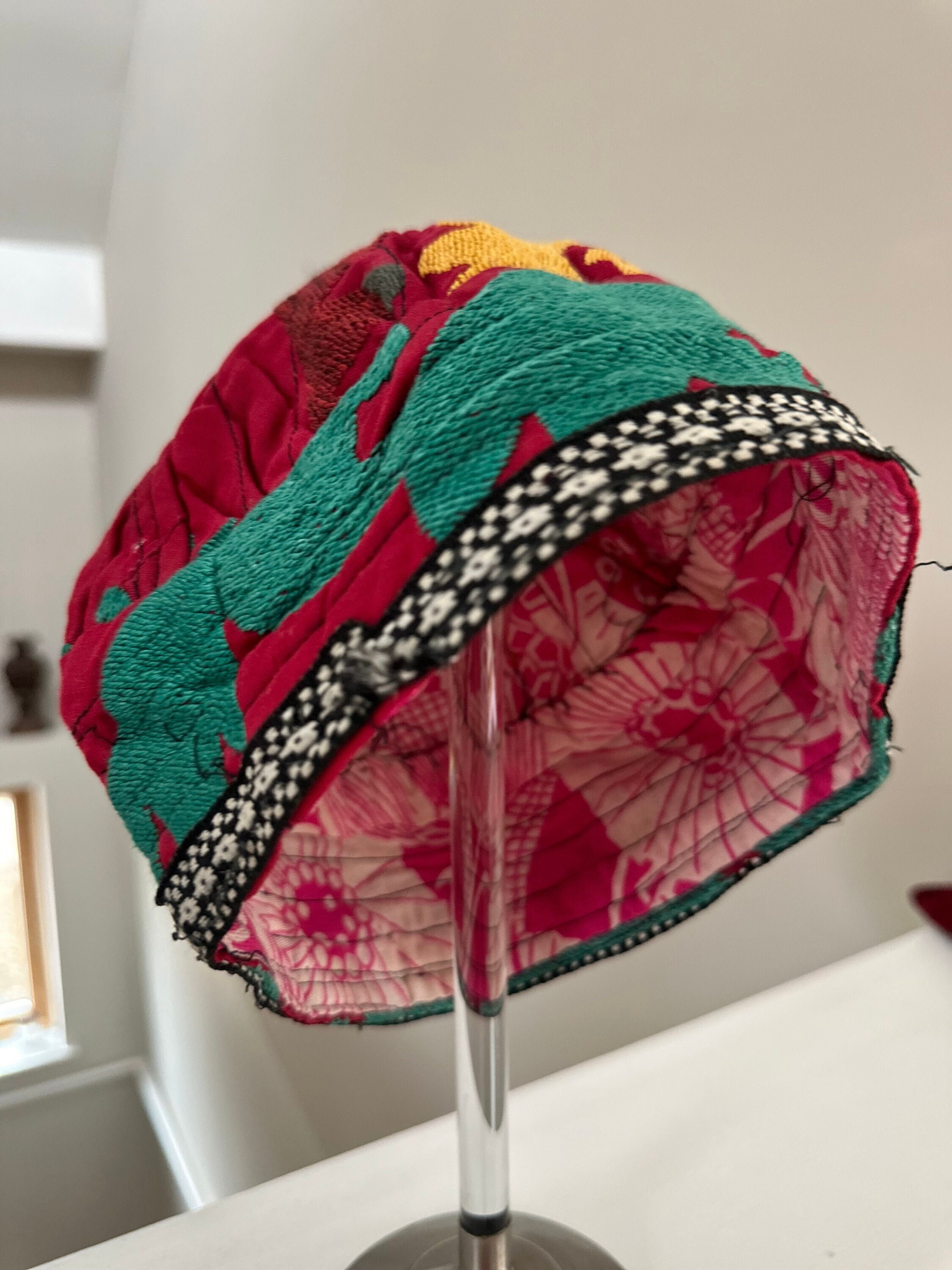 Antique Suzani Smokers Hat From Uzbekisdan - Etsy