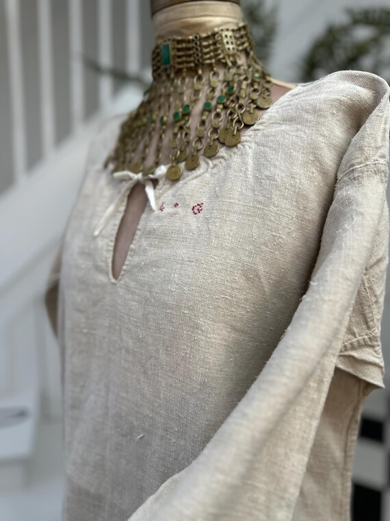 French 1800s Hemp Linen Rustic Farmers Shirt Smock Dress - Etsy French 1800s Hemp Linen Rustic Farmers Shirt Smock Dress - Etsy