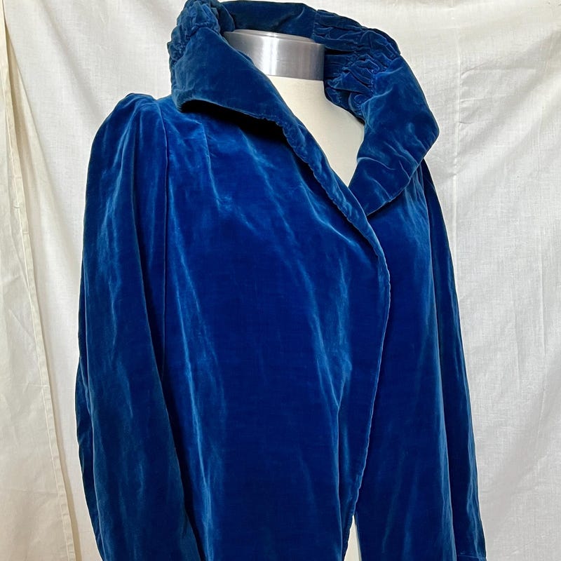 Velvet 1920s Jacket - Etsy UK