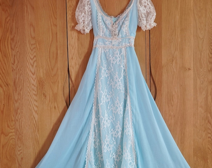 1970s Gunne Sax Style Dreamy/renaissance/medieval/boho/goddess/prairie ...