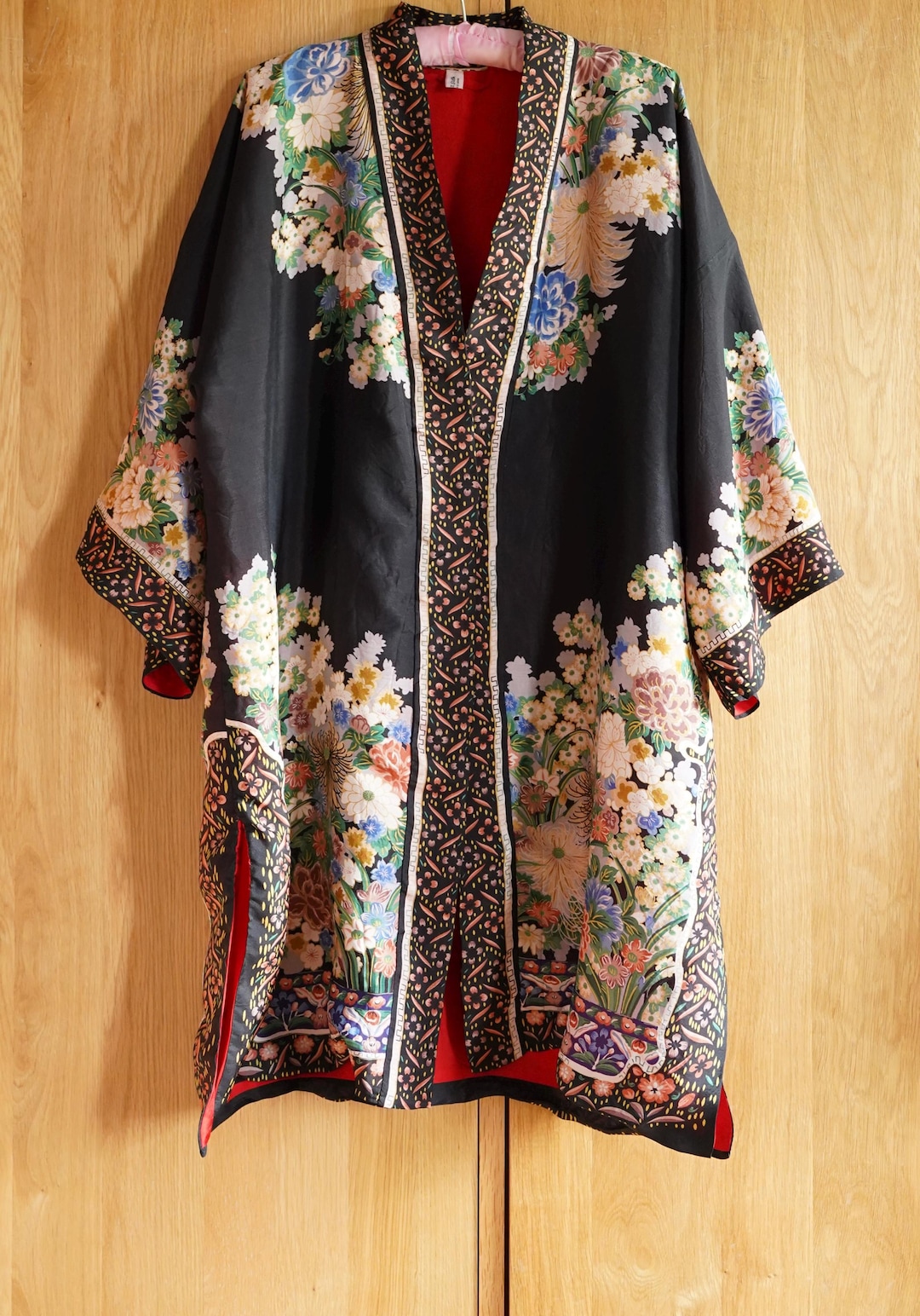 1930s 1940s Art Deco Boudoir Silk Kimono Robe/jacket, Divine/dreamy ...