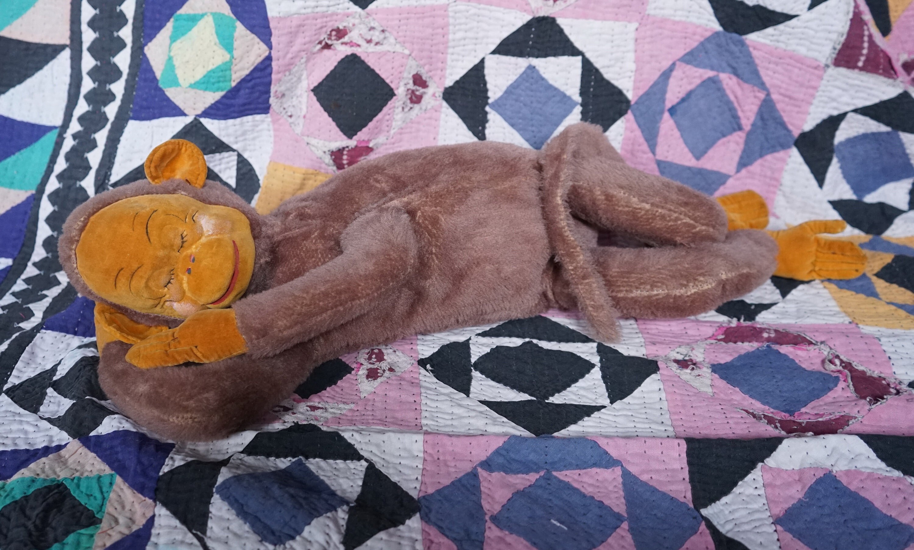 RARE 1940s Merrythought Sleeping Beauty Monkey Pyjama - Etsy UK