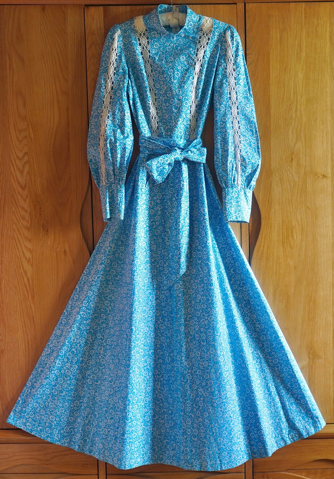 1960s 1970s Laura Ashley Style Victorian/milk Maid/amish/boho/hippie ...