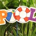 Pool Sign Stake, Garden Decor, Plant Gift, Beach House Gift, Plant ...