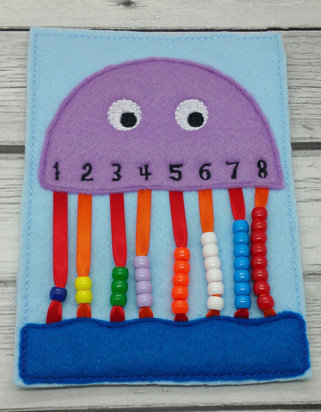 Jellyfish Counting Game, Kids Games, Busy Bags, Educational Toys ...