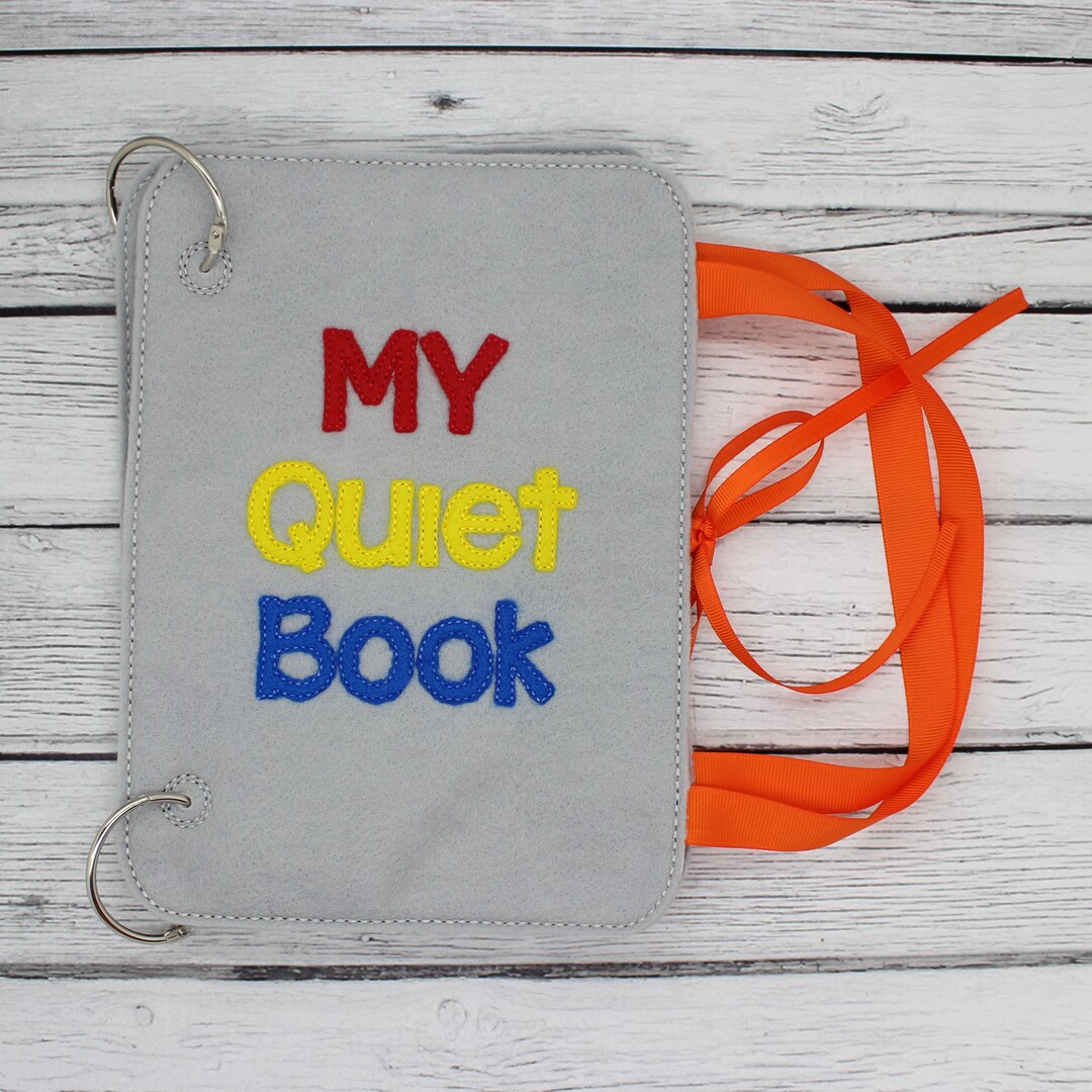 Quiet Busy Book Covers, Educational Toys, Felt Activity Book, Toddler ...