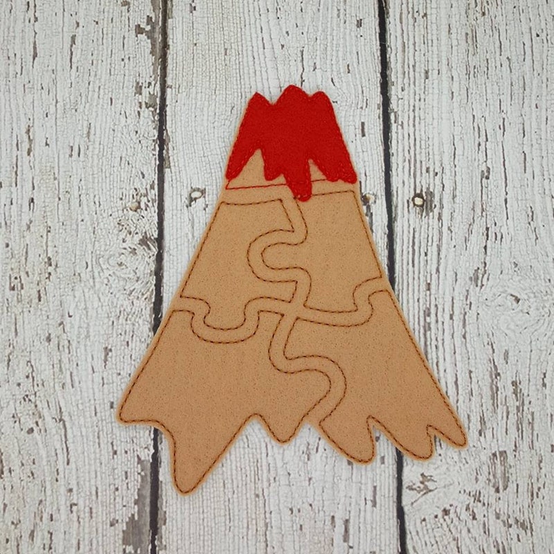 Montessori Volcano - Etsy