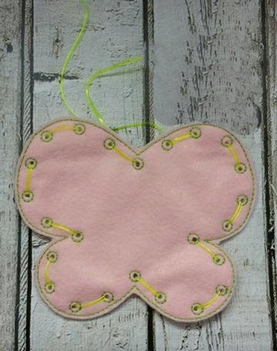 Butterfly Lacing Card Toy, Party Favors, Preschool Learning ...