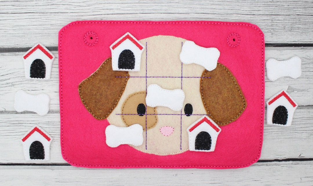 Turn Any Felt Tic Tac Toe Into A Quiet Busy Book Page, Educational Toy ...