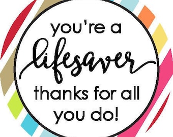 You Are a Lifesaver | Etsy