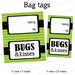 Bugs and Kisses Treat Bag or Gift Tags - Etsy