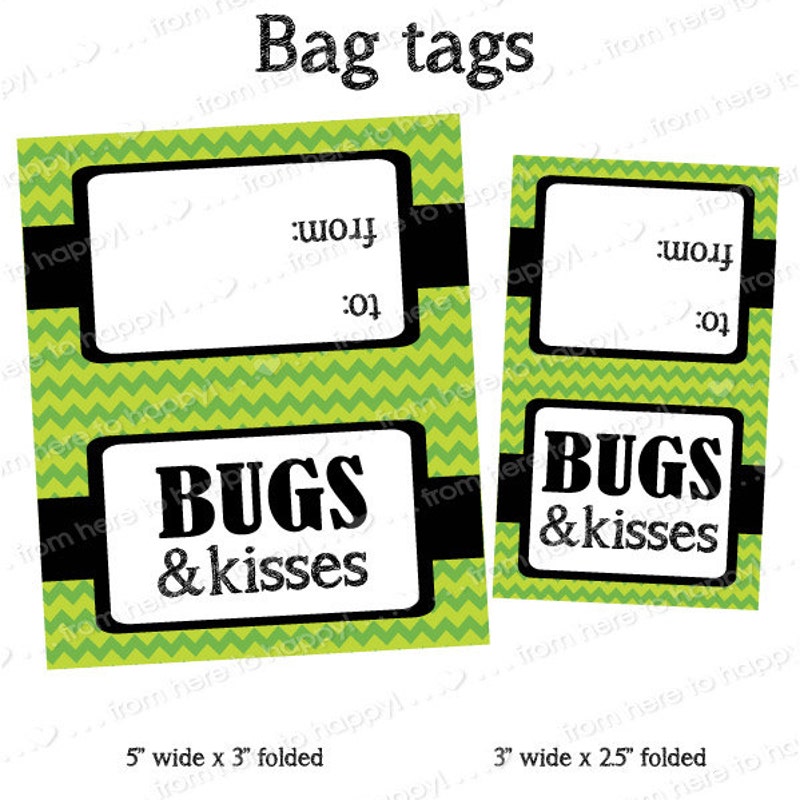 Bugs and Kisses - Etsy