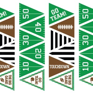 Football, Super Bowl Party Printables - Etsy