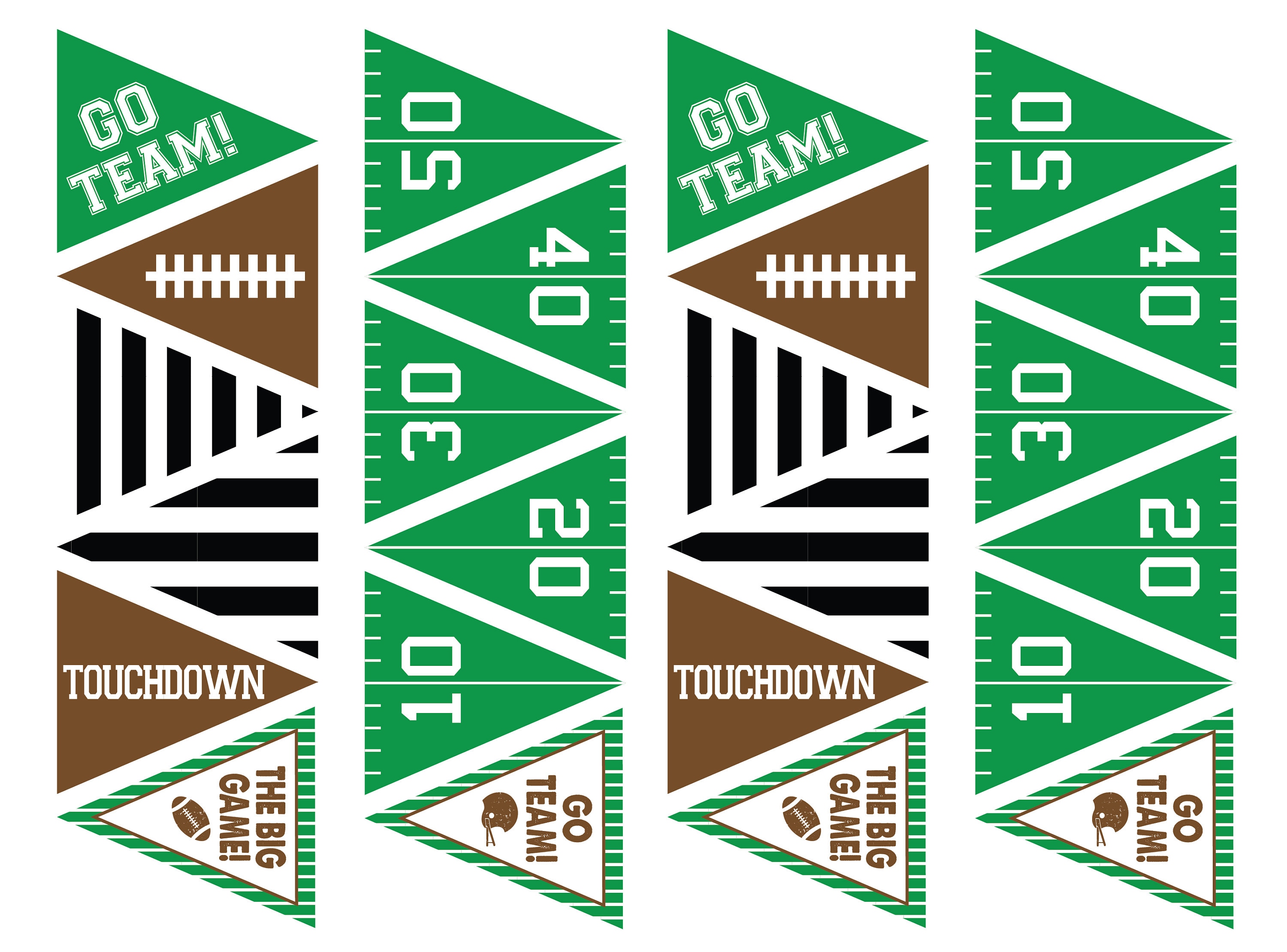 Football, Super Bowl Party Printables - Etsy