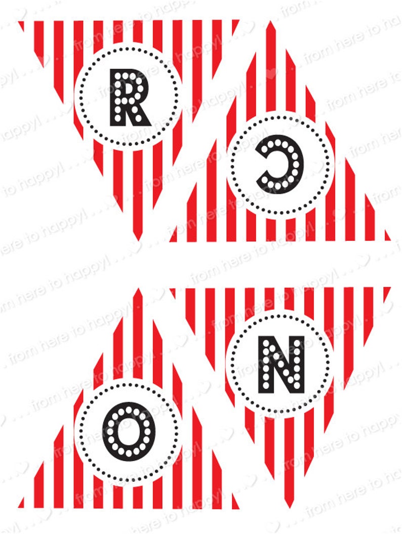 Popcorn Bar Party Printables-popcorn BAR Banner - Etsy