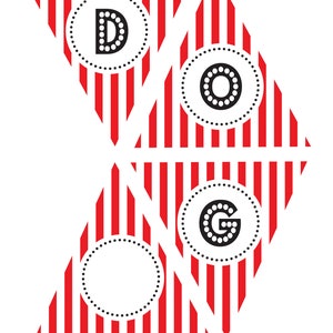 Hot Dog Bar Party Printables- Banner - Etsy