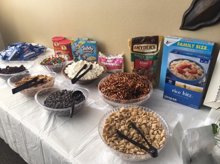 Nuts & Sweets Trail Mix Bar--teacher Appreciation, PTA, PTO, Church ...