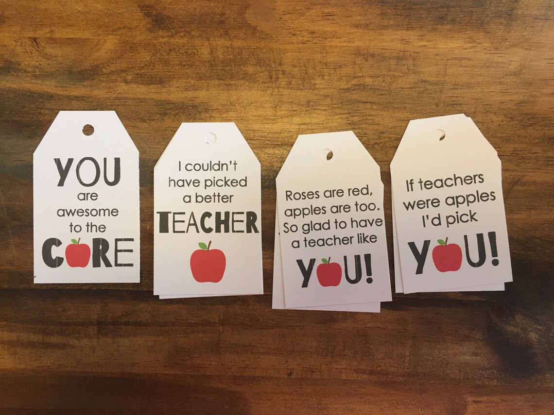 An Apple for the Teacher - First Day of School, Teacher Appreciation ...
