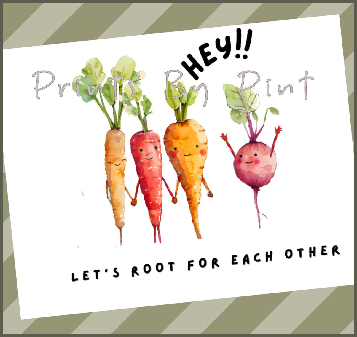 HEY!! Let's Root for Each Other PNG, Sublimation Design, Digital ...