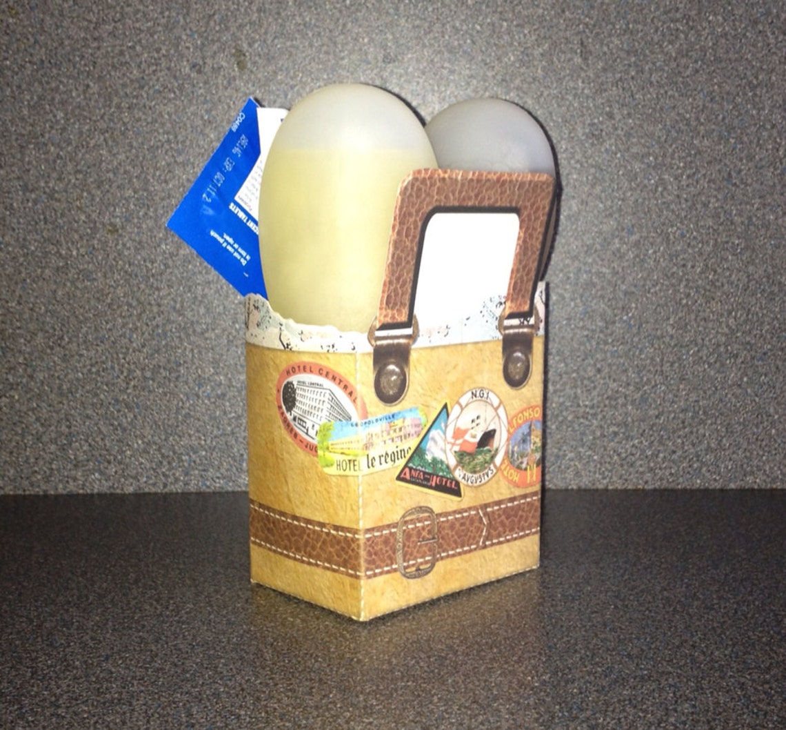 Passport Theme Favor Boxes for Destination Wedding, Birthday or Bon ...