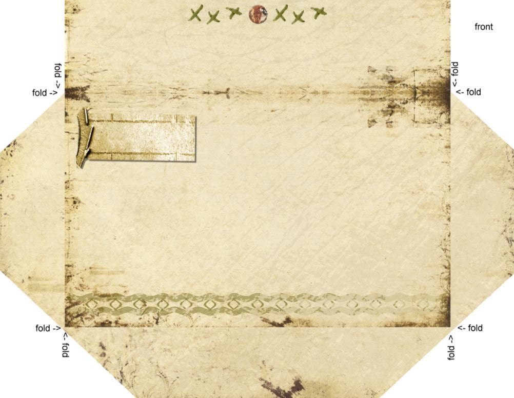 Safari Passport Envelope Template for Wedding, Birthday, Save the Date ...