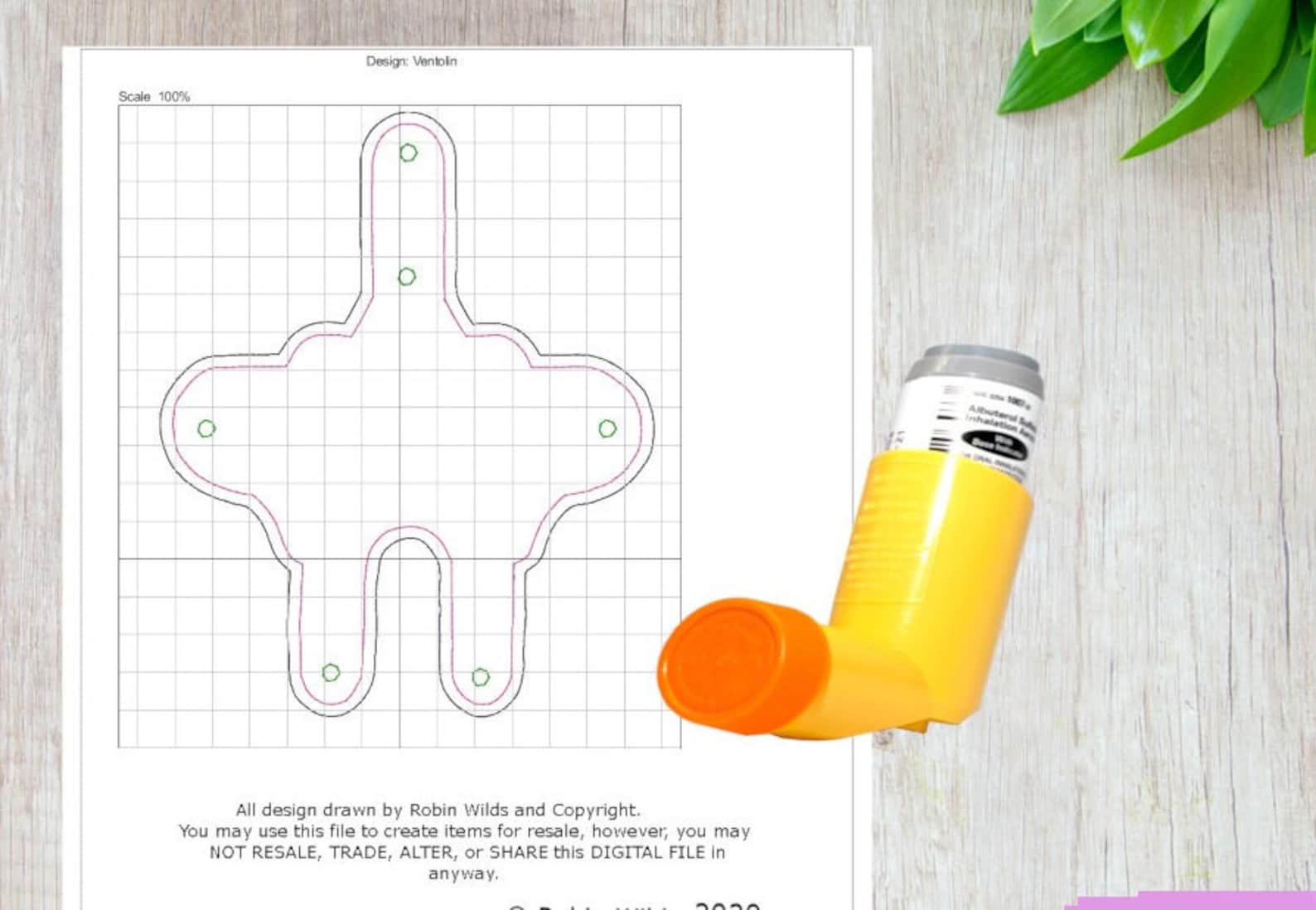 Proair and Ventolin Inhalers Sewing Patterns and Cutting - Etsy