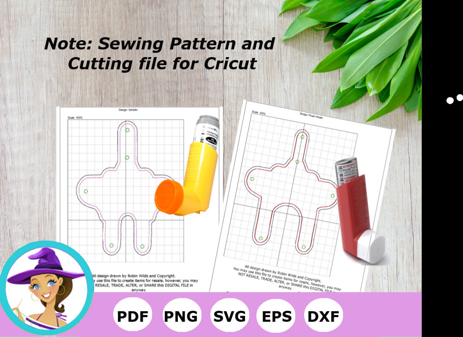 Proair and Ventolin Inhalers Sewing Patterns and Cutting - Etsy