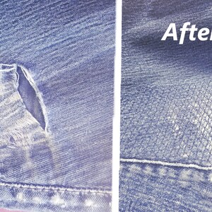 Jean Patch Repair Kit ITH- Fixing Holes in Denim - in the Hoop Project ...