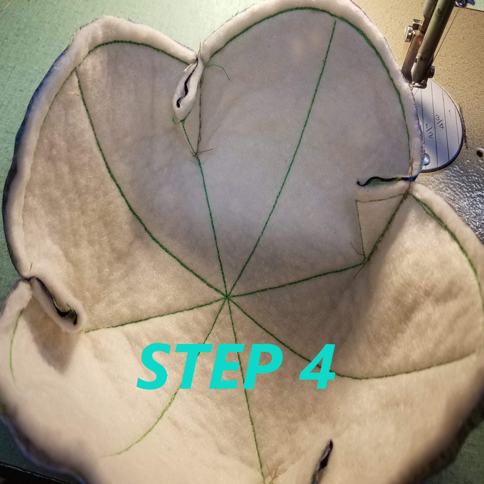 10.5 & 12 Half of Bowl Cozy Embroidery Pattern Quilted IN THE HOOP ...