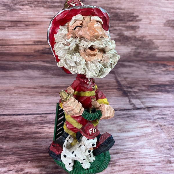 Fireman Santa - Etsy