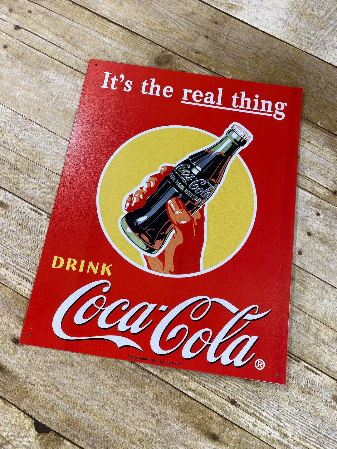 Vintage Style Coca Cola Sign - Etsy
