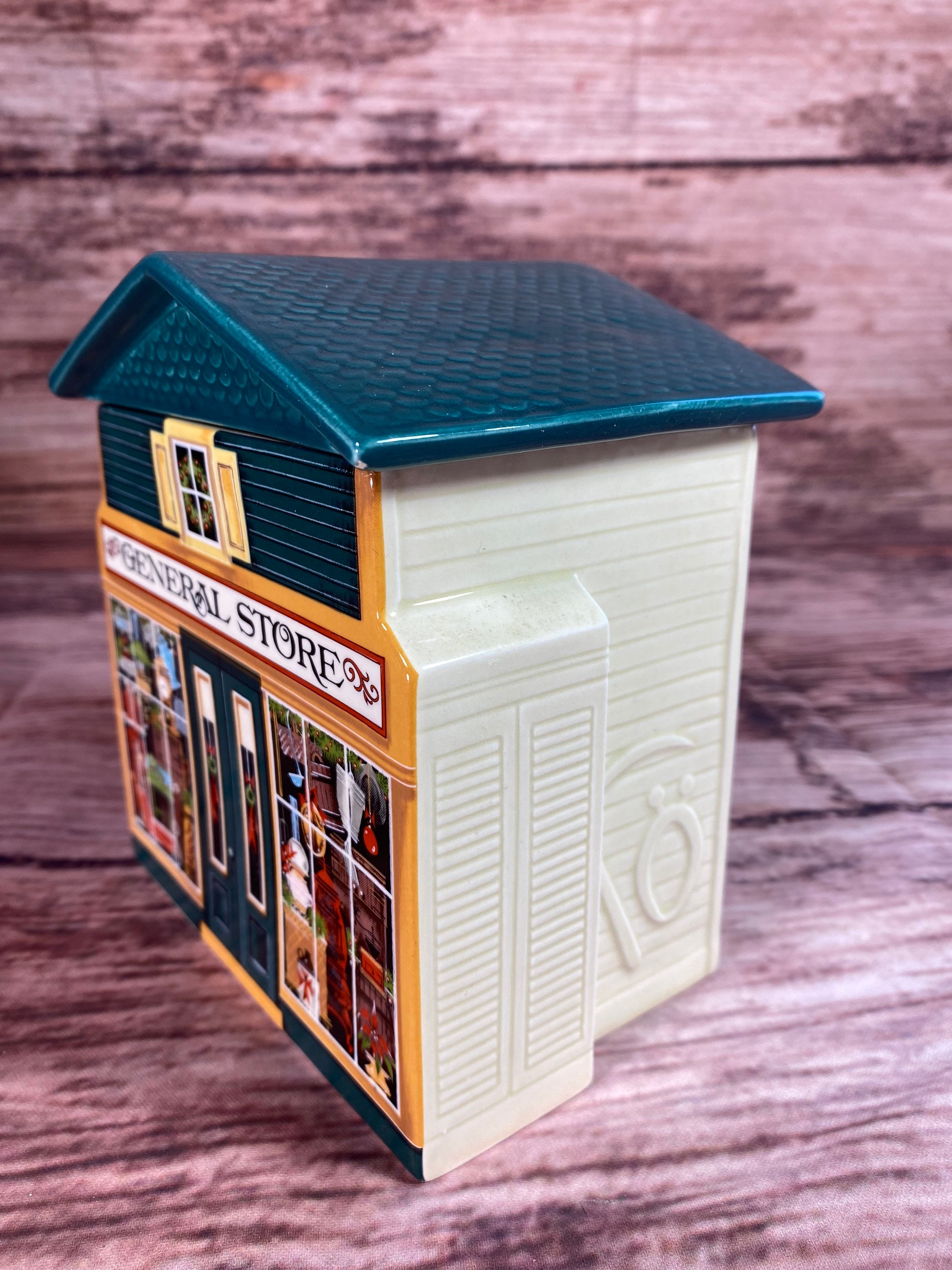 Vintage Avon General Store Covered Ceramic Box NEW - Etsy