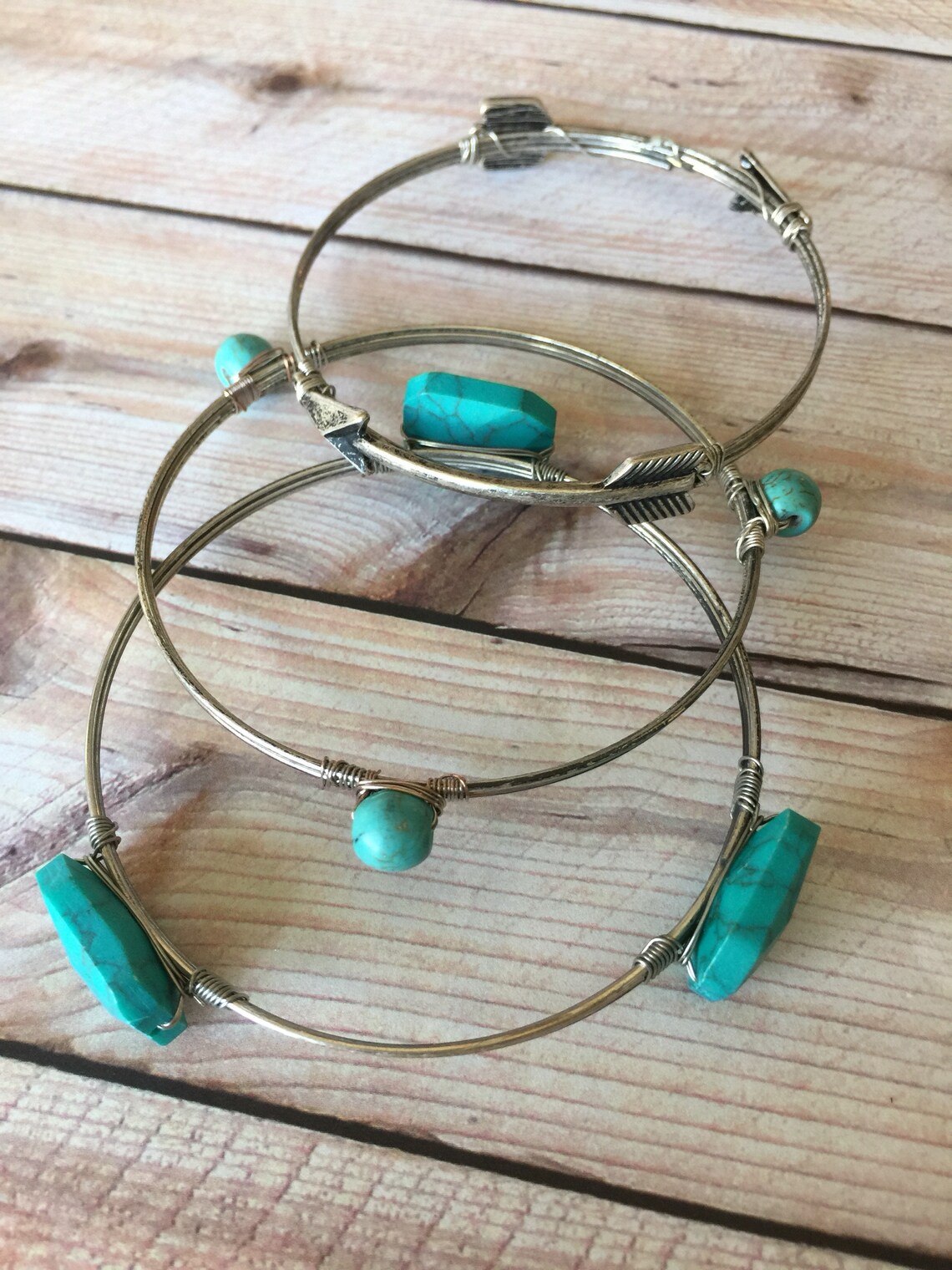 Boho Style Set of Bangles - Etsy