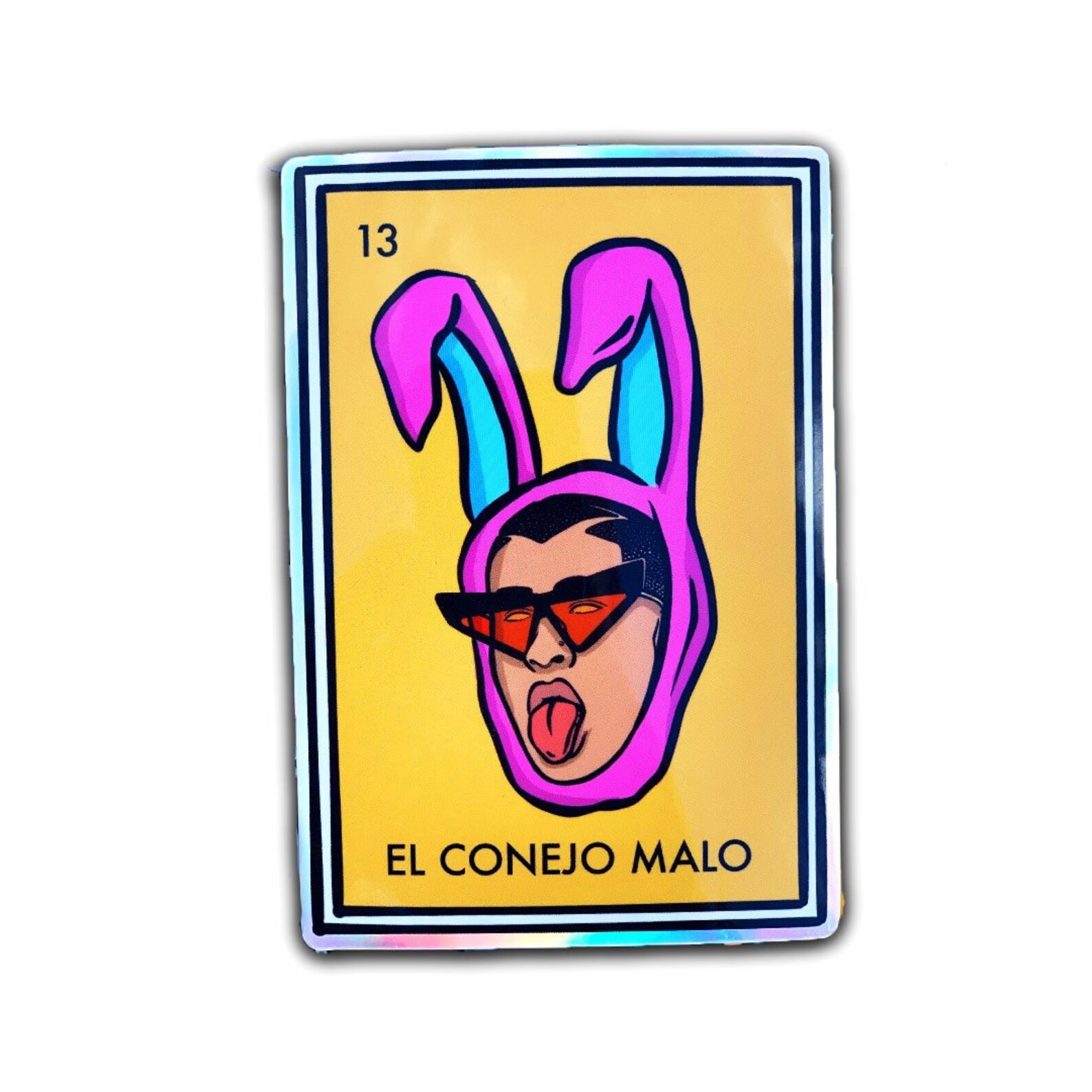 El Conejo Malo Sticker | Etsy