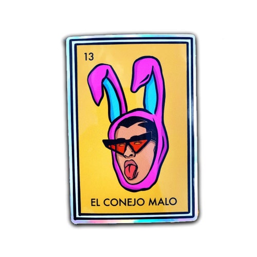 El Conejo Malo Sticker - Etsy