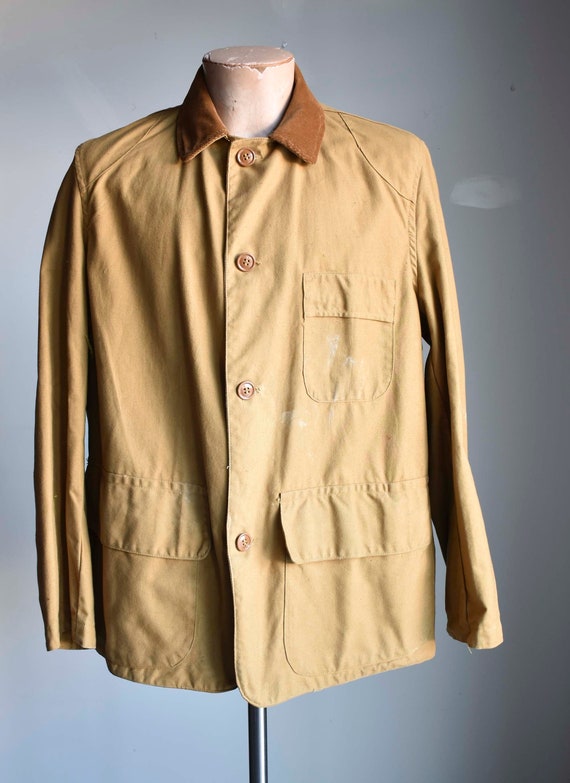 Vintage Canvas Hunting Jacket / Vintage American Fiel… - Gem