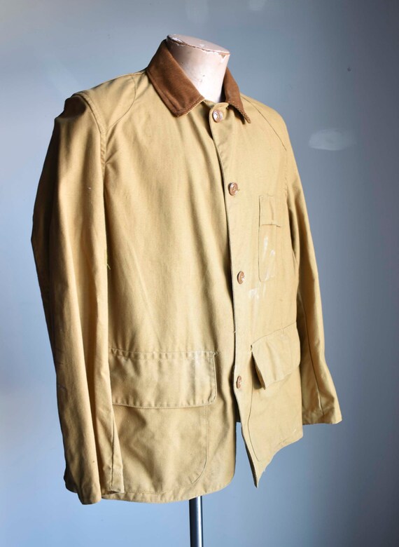 Vintage Canvas Hunting Jacket / Vintage American Fiel… - Gem