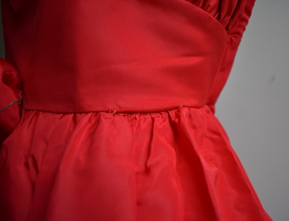 Vintage Cherry Red Gown - Gem