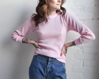 Pink Thermal Shirt - Etsy