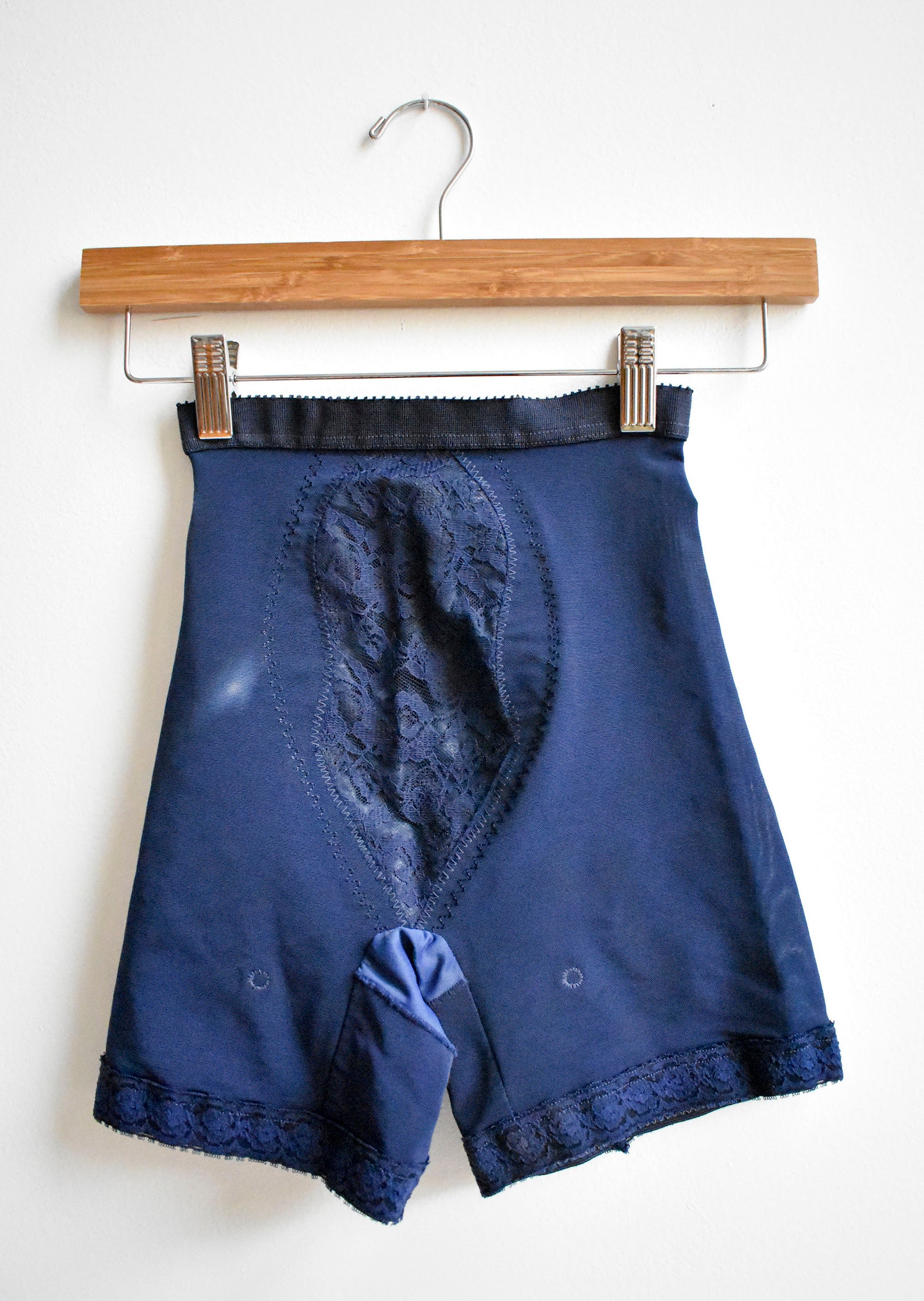 Vintage Overdyed Blue Pin up Girdle - Etsy