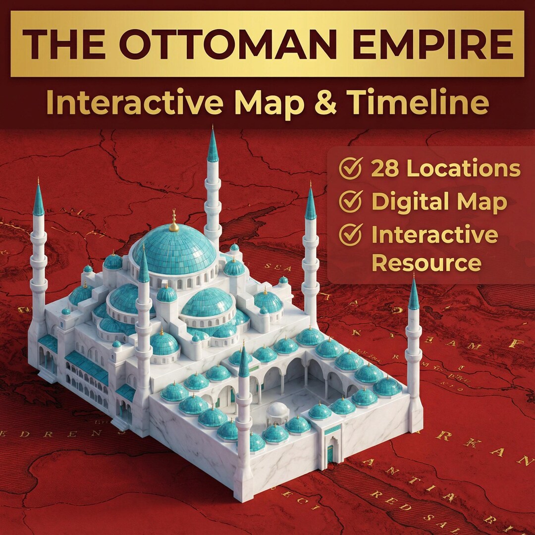 Ottoman Empire Interactive 3D Map Timeline | Digital History Activity ...