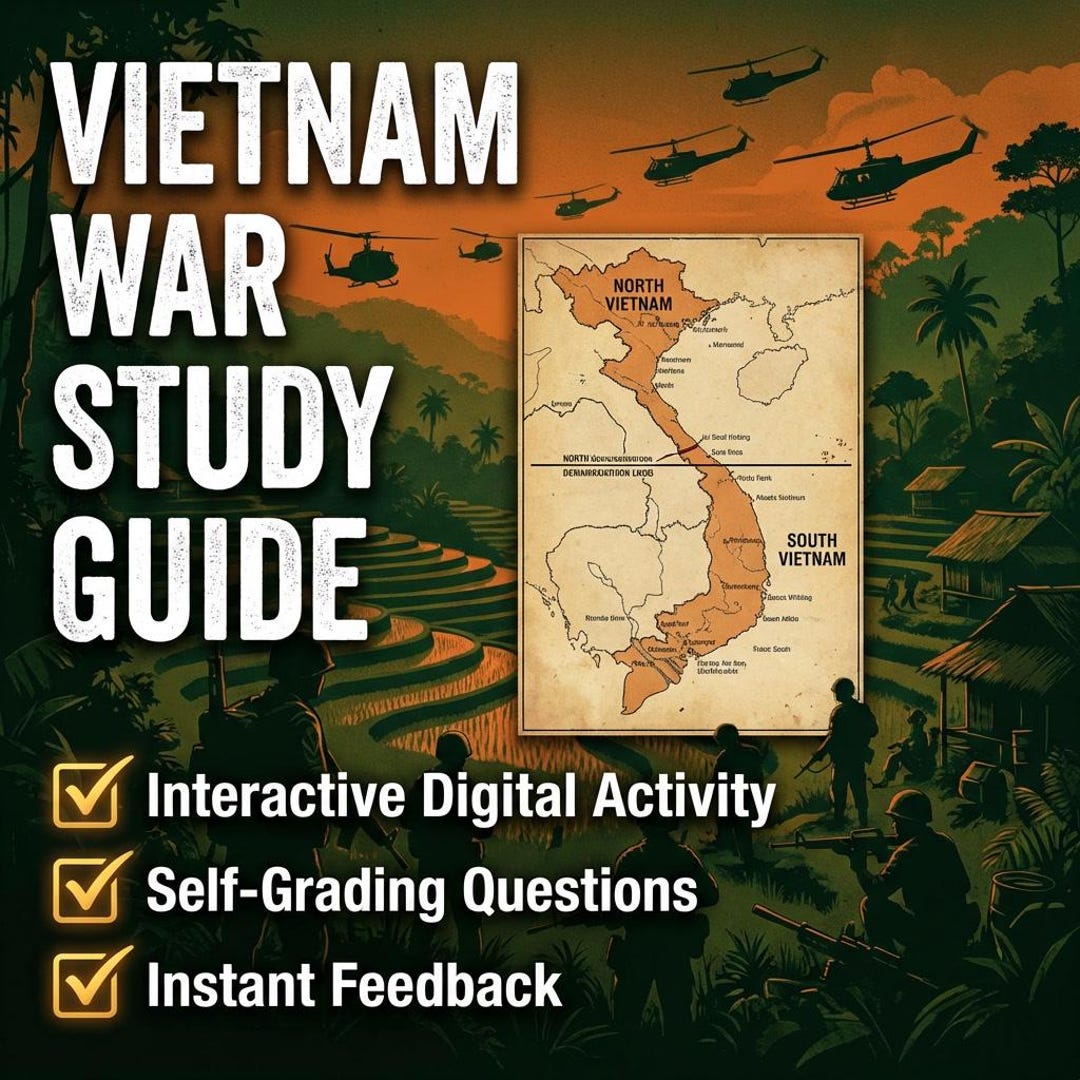 Vietnam War Study Guide | Interactive Quiz & Review | Digital History ...