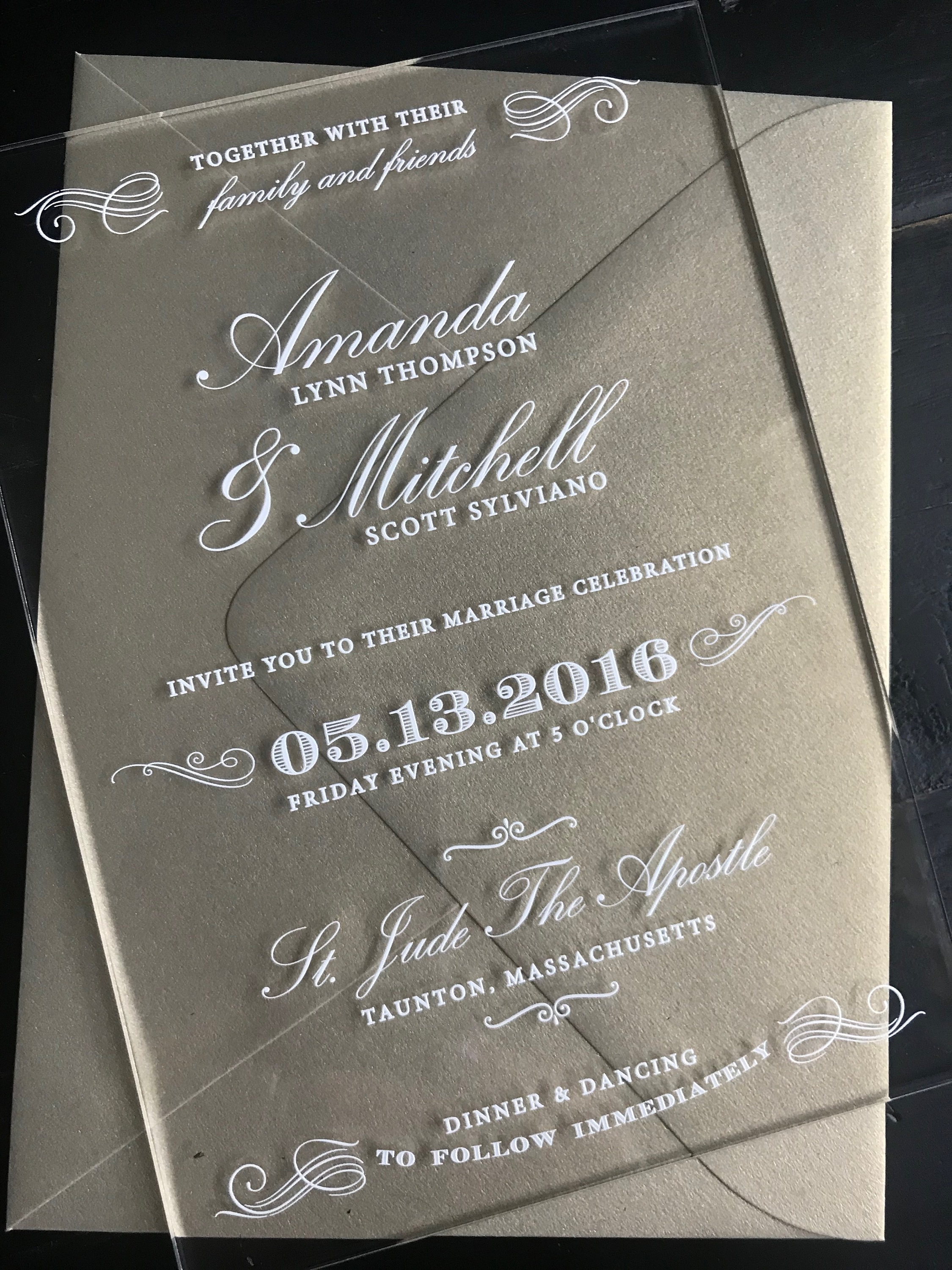 Celebrity Wedding Invitations