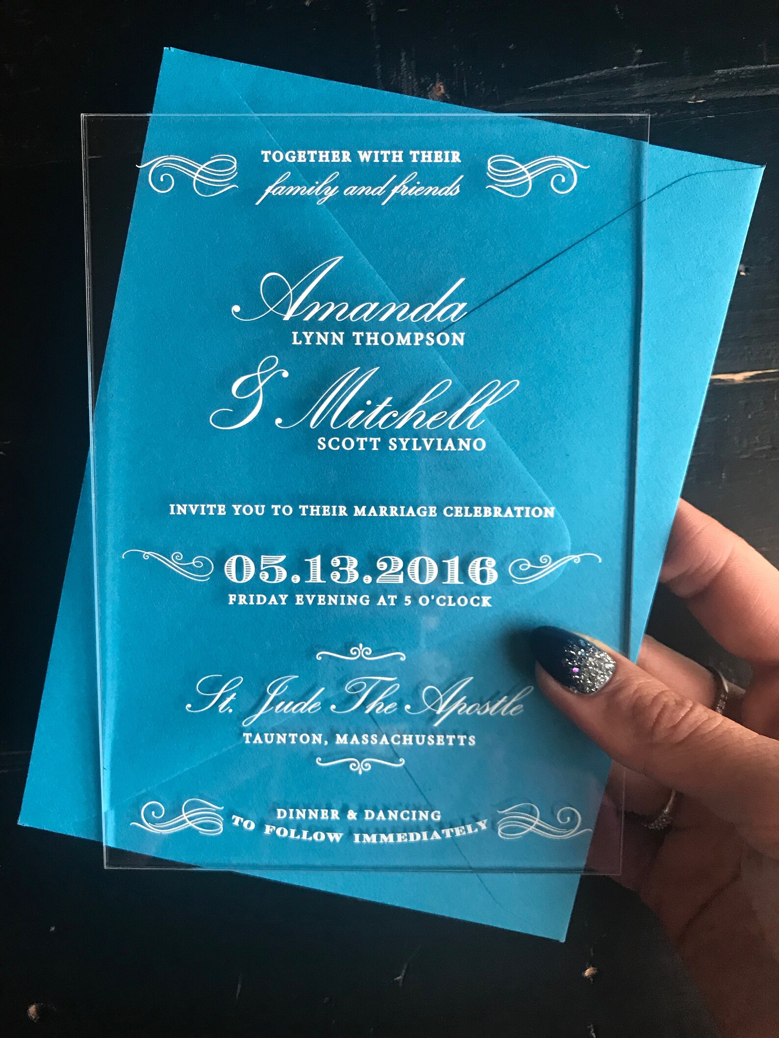 NEW Acrylic Wedding Invitations Custom Acrylic Invitations - Etsy