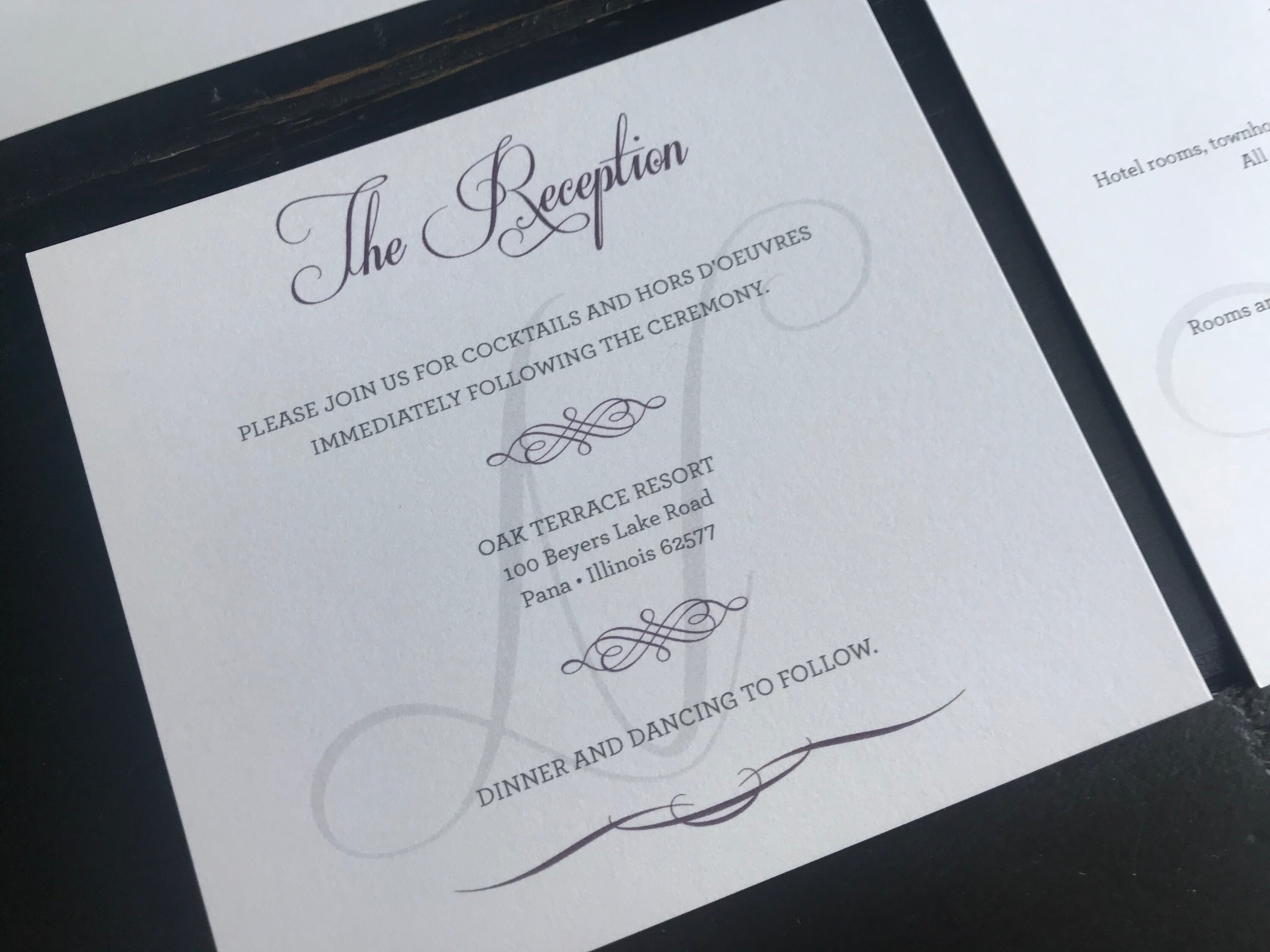 Custom Wedding Invitation Pocket Wedding Invitation Suite | Etsy