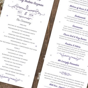 Cinderalla Inspired Wedding Programs | Fairytale | Castle | Princess ...