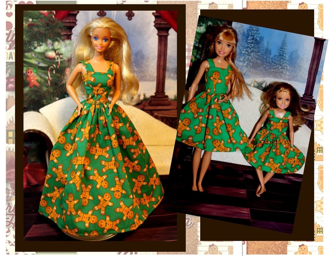Gingerbread Cookie Bake. Handmade Fashion Doll Clothes Fits 11.5 to 12 ...